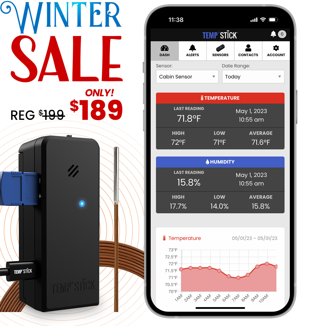 Food Storage Temperature Monitor – Temp Stick