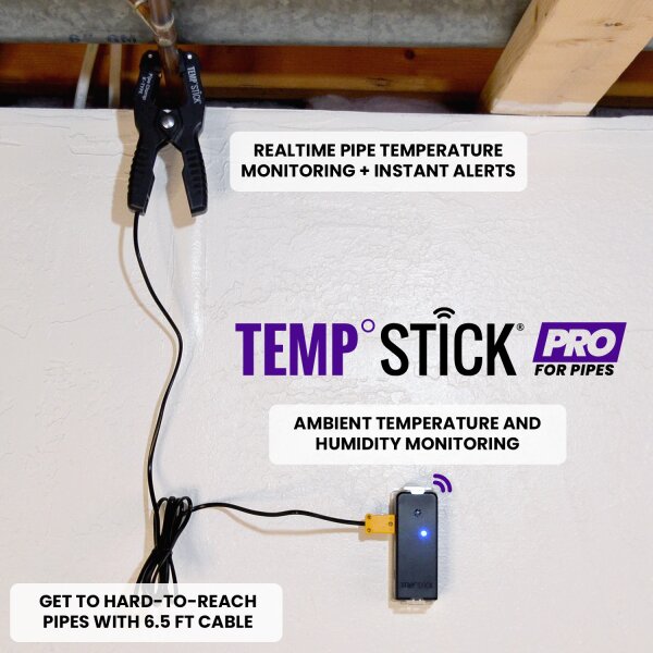 K-Type Thermocouple Pipe Clamp (0° to 482° F) – Temp Stick